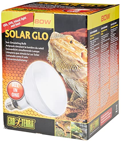 Exo Terra Solar-Glo Mercury Vapor Bulb, 80 Watts