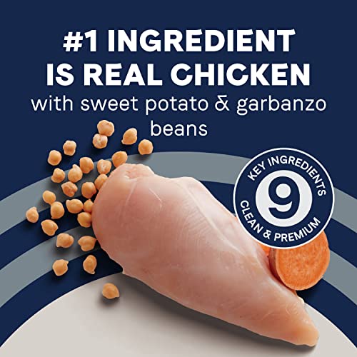 Canidae Pure Limited Ingredient Premium Senior Real Chicken, Sweet Potato & Garbanzo Bean Recipe Dry Dog, 22 lbs, Grain Free