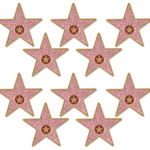 Beistle Mini Star Cutouts, 5", Multicolor