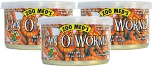 zoo med laboratories can o worms, 1.2oz cans (3 pack)