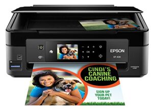 epson expression home xp-430 wireless color photo printer with scanner and copier, amazon dash replenishment ready