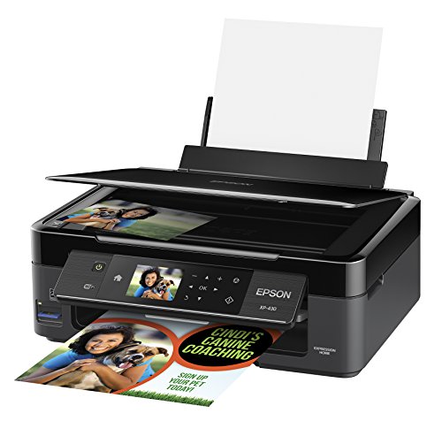 Epson Expression Home XP-430 Wireless Color Photo Printer with Scanner and Copier, Amazon Dash Replenishment Ready