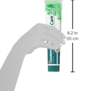 Himalaya Complete Care Toothpaste, Fluoride Free to Reduce Plaque and Brighten Teeth, 6.17 Oz