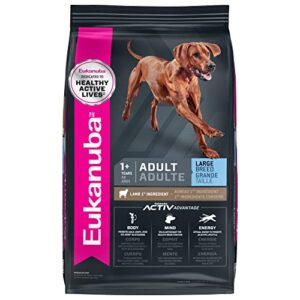 eukanuba adult large breed lamb 1st ingredient dry dog food, 30 lb