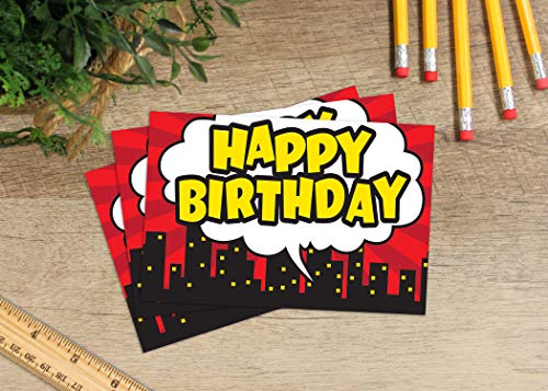 Teacher Created Resources Superhero Happy Birthday Postcard (5605)