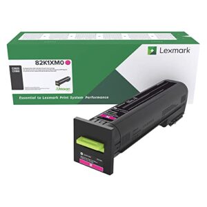 lexmark 82k1xm0 toner cartridge, magenta