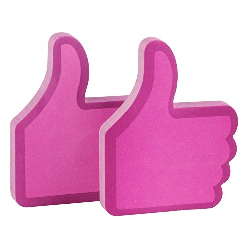 Eagle 100 Sheet Sticky Notes - Thumbs Up Red