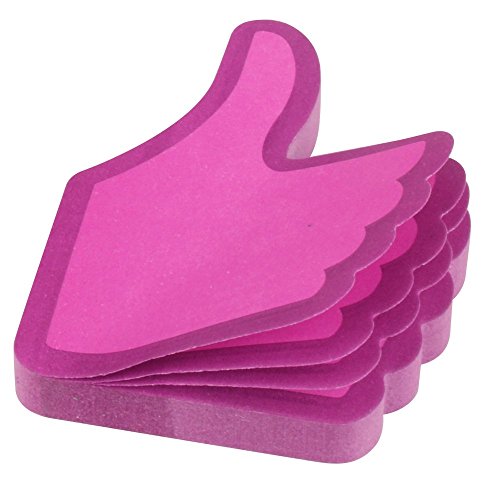 Eagle 100 Sheet Sticky Notes - Thumbs Up Red