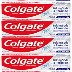 Colgate Baking Soda and Peroxide Whitening Toothpaste - 8 ounce (6 Pack)