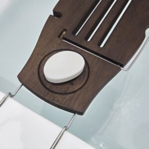 Umbra Aquala Bathtub Caddy, Walnut