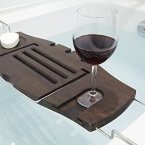 Umbra Aquala Bathtub Caddy, Walnut