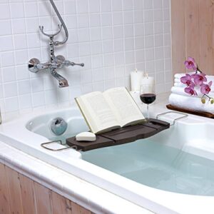 Umbra Aquala Bathtub Caddy, Walnut