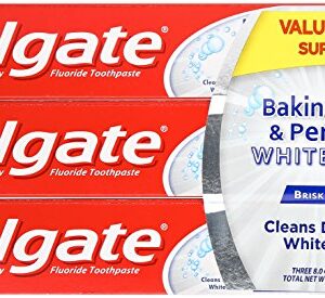 Colgate Baking Soda and Peroxide Whitening Toothpaste - 8 ounce (3 Pack)