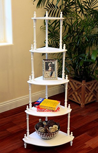 Frenchi Home Furnishing 5-Tier Corner Stand