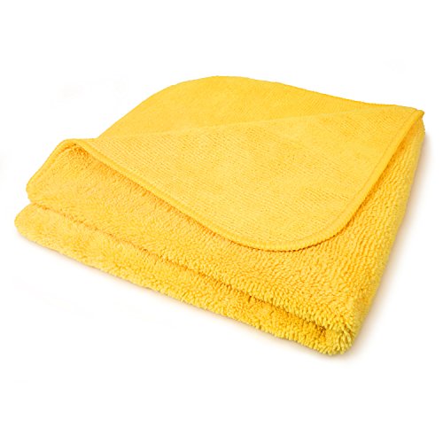 Mothers 90-90004 Professional Grade Premium Microfiber Towels, Gold, (Pack of 12)