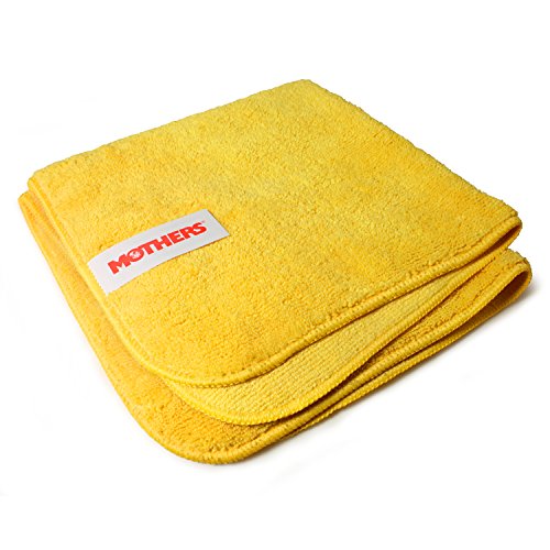 Mothers 90-90004 Professional Grade Premium Microfiber Towels, Gold, (Pack of 12)