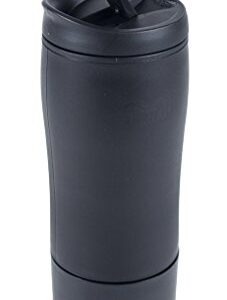 Mighty Mug Biggie Airlock Travel Mug, 16oz, Black