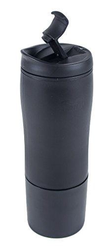 Mighty Mug Biggie Airlock Travel Mug, 16oz, Black