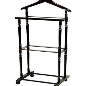 Frenchi Home Furnishing Men Suit Valet Stand with Suit Hanger