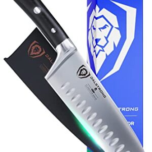 Dalstrong Santoku Knife - 7 inch - Gladiator Series ELITE - High Carbon German Steel - Sheath Included - Razor Sharp Kitchen Knife - Asian Vegetable Knife - NSF Certified