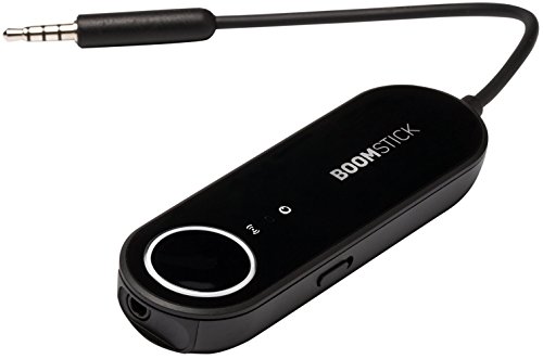 BoomCloud 360 Boomstick in-Line Wired Headphone Audio Enchancer Amp and Signal Processor - Black