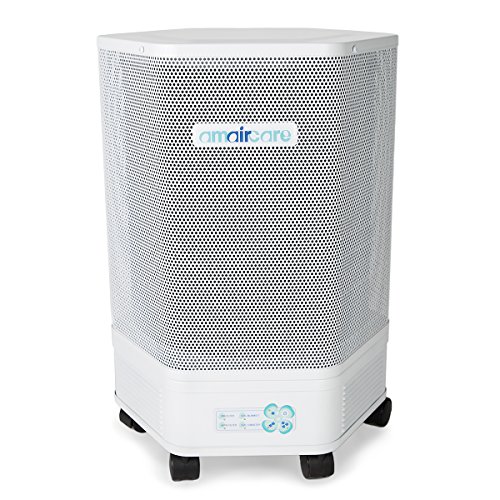 Amaircare 3000 HEPA Air Purifier, Pre, Post Filters, Pure White