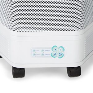 Amaircare 3000 HEPA Air Purifier, Pre, Post Filters, Pure White