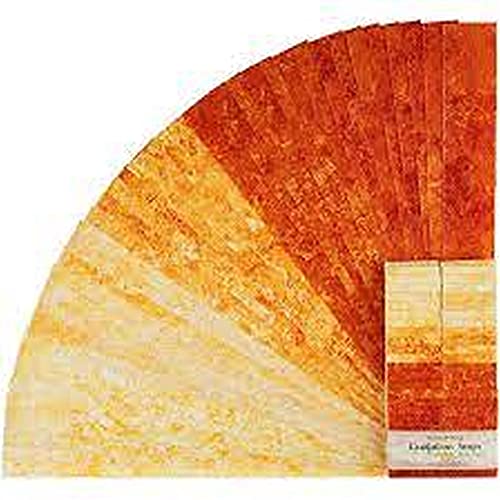 Stonehenge Gradations Brights Sunglow Stone Strips 40 2.5-inch Strips Jelly Roll Northcott