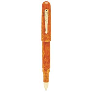 conklin all american ballpoint pen, sunburst orange (ck71415)