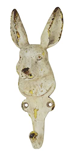 Rustic Iron Rabbit Hook