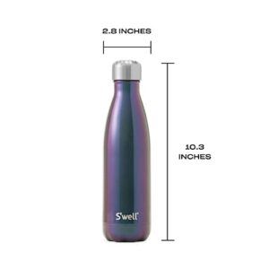 S'well Stainless Steel Water Bottle - 17 Fl Oz - Supernova - Triple-Layered Vacuum-Insulated Containers Keeps Drinks Cold for 36 Hours and Hot for 18 - BPA-Free - Perfect for the Go