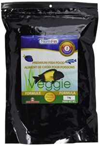 northfin food veggie formula 3mm pellet 1kg package