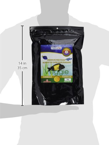 Northfin Food Veggie Formula 3Mm Pellet 1Kg Package