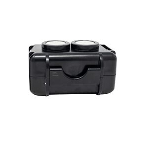 waterproof twin magnetic case - for optimus 2.0 gps tracker - gps tracker not included