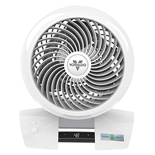 Vornado 6303DC Energy Smart Medium Air Circulator Fan with Variable Speed Control, White