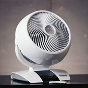 Vornado 6303DC Energy Smart Medium Air Circulator Fan with Variable Speed Control, White