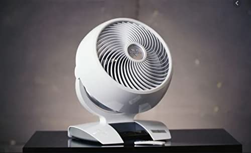 Vornado 6303DC Energy Smart Medium Air Circulator Fan with Variable Speed Control, White