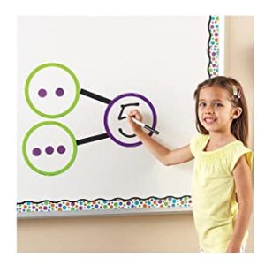 Learning Resources Giant Magnetic Number Bonds, Math Teacher aids, Whiteboard accessories, 55 Pieces, Grades K+