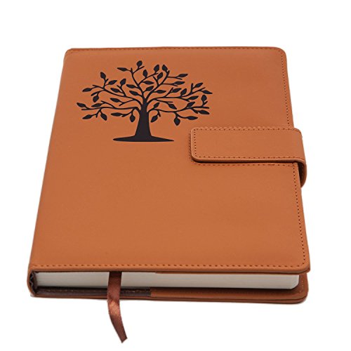 The Tree Of Life Journal | 5x8 Inches, 200 Lined Pages, Magnetic Clasp, Refillable | Diary, Cute Notebook Journal, Personal Journal for Women or Men