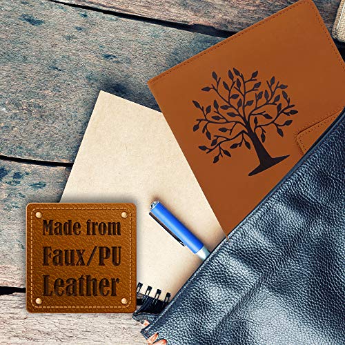 The Tree Of Life Journal | 5x8 Inches, 200 Lined Pages, Magnetic Clasp, Refillable | Diary, Cute Notebook Journal, Personal Journal for Women or Men