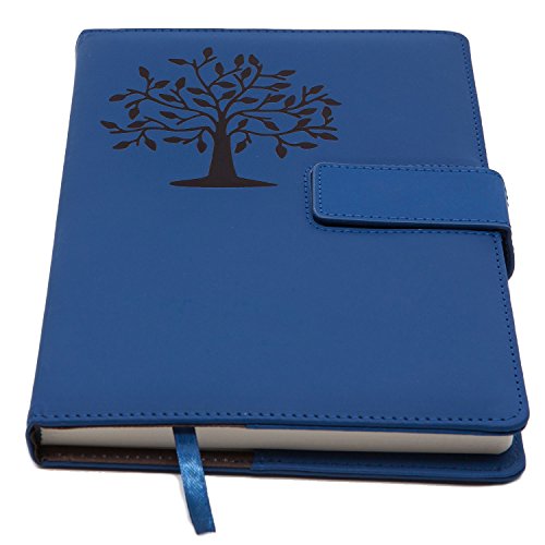 The Tree Of Life Journal | 5x8 Inches, 200 Lined Pages, Magnetic Clasp, Refillable | Diary, Cute Notebook Journal, Personal Journal for Women or Men