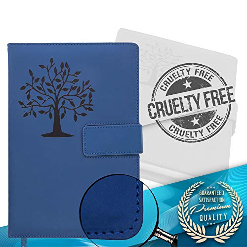 The Tree Of Life Journal | 5x8 Inches, 200 Lined Pages, Magnetic Clasp, Refillable | Diary, Cute Notebook Journal, Personal Journal for Women or Men