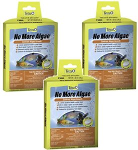 tetra no more algae tablets - 24 tablets total (3 packs with 8 tablets per pack)