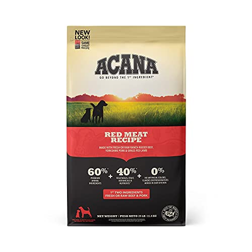 ACANA® Red Meat Recipe, Grain-free Dry Dog Food, 25 lb