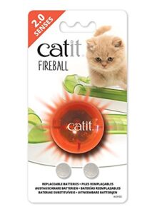 catit senses 2.0, fireball, interactive cat toy, all breed sizes