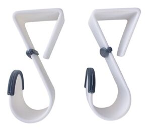 tidyhouse space saver over the door hook hanger rack set - organise bedroom, bathroom, closets - hang shirts (standard)