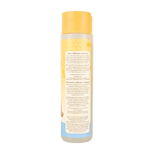 Burt's Bees for Pets Kitten Natural Tearless Shampoo with Buttermilk, 10 Oz - Burts Bees Cat Shampoo, Kitten Shampoo for Cats - Cat Grooming Supplies, Cat Bath Supplies, Kitty Shampoo, Pet Shampoo