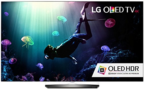 LG Electronics OLED55B6P Flat 55-Inch 4K Ultra HD Smart OLED TV (2016 Model)