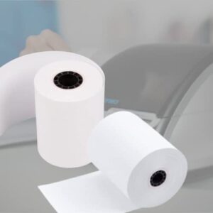 BAM POS, 2-1/4 x 50' 1-Ply Thermal Paper 50 Rolls for The Ingenico ICT 200/220/250 / Verifone VX 520 / Hypercom/Nurit