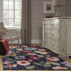 Momeni Newport Collection Area Rug, 2'0" x 3'0", Navy